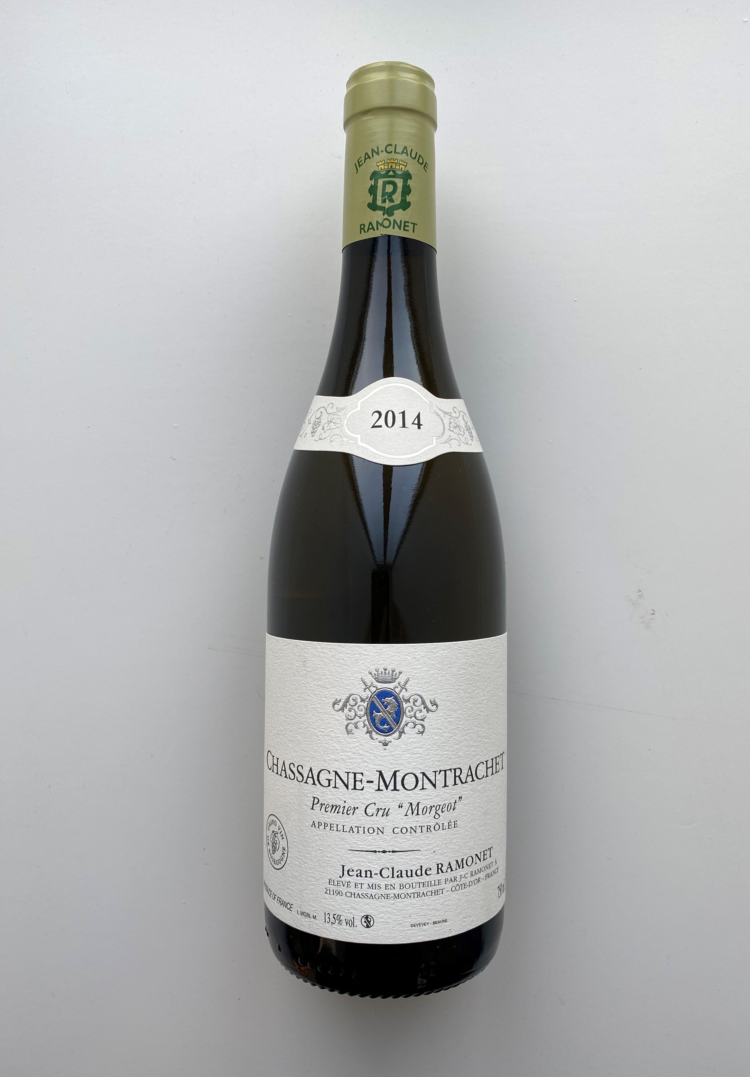 Domaine Ramonet Morgeot 2014, Chassagne-Montrachet Premier Cru, France ...